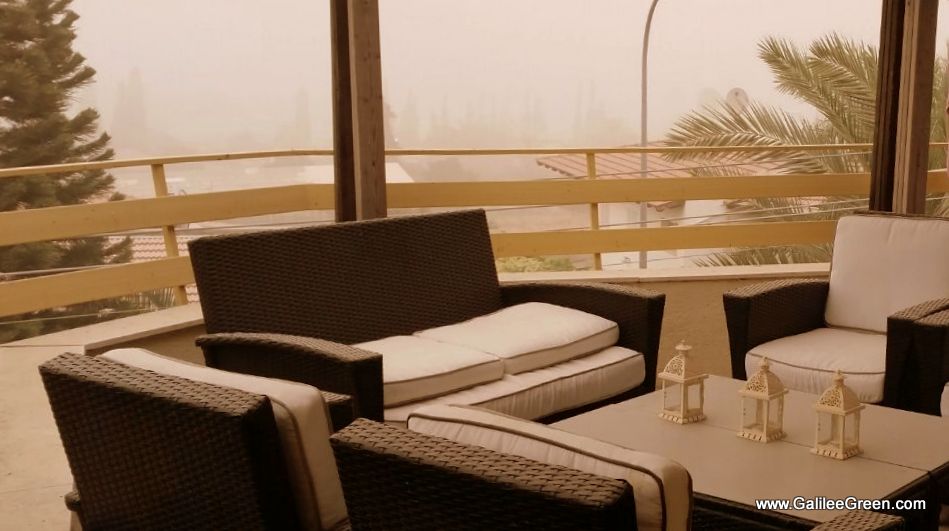 Hamsin - Desert wind chokes the Galilee | Galilee Green