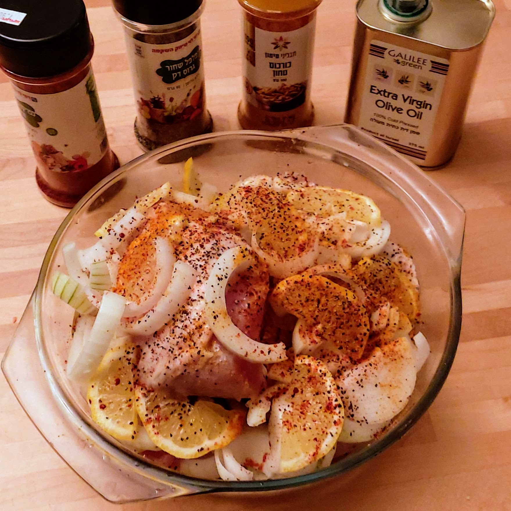 Spicy Lemon Garlic Baked Chicken | Galilee Green